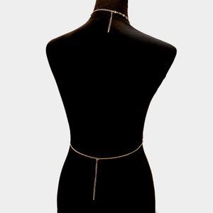 Jewelry | Metal Mesh Camisole Top Body Chain Necklace | Poshmark